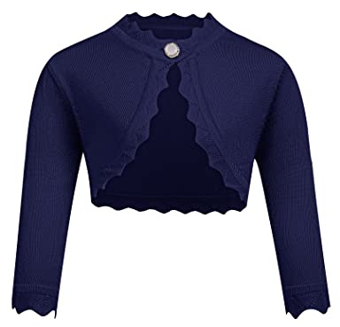 trudge Children Cardigan Bolero Girls Long Sleeve Shrug | FindTheDeal