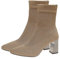 Khaki Feminine Casual Winter Solid Color Flying Woven | FindTheDeal